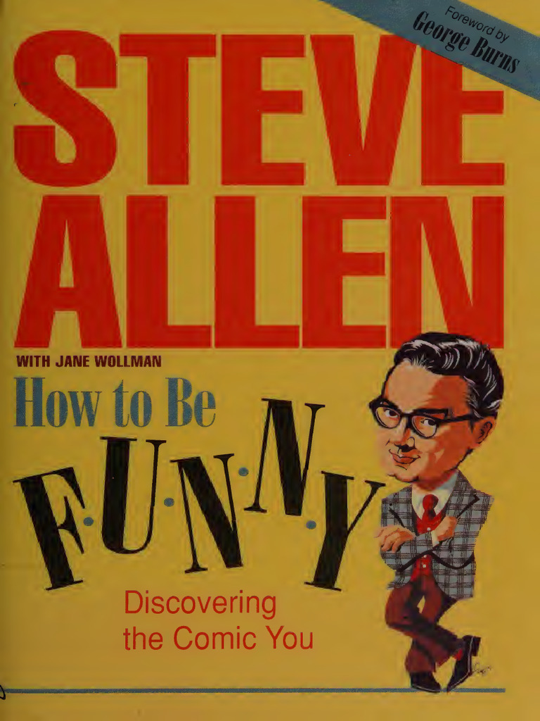 How to Be Funny: A Guide by Steve Allen | PDF | Laughter | Seven Deadly ...