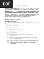 Installing Electrical Wiring Devices Guide | PDF | Switch | Electrical ...