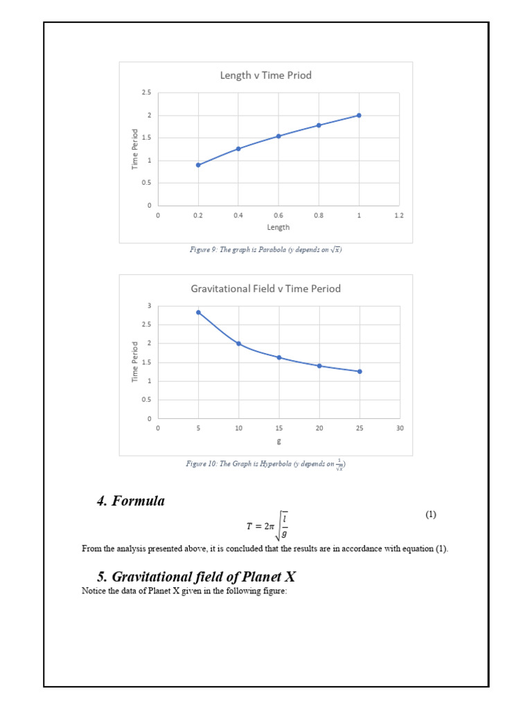 Formula: Length V Time Priod | PDF