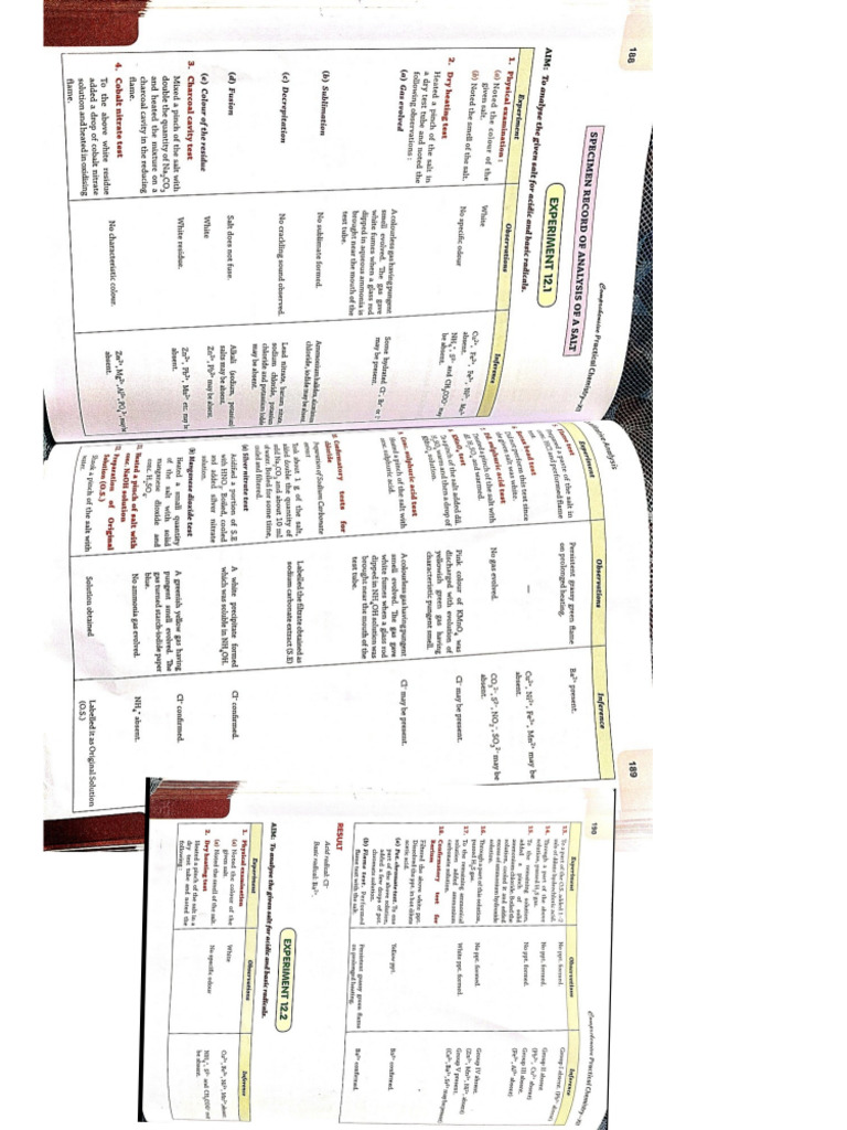 Chem Prac 12th | PDF