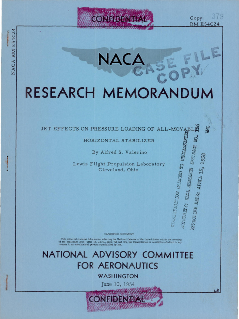 Naca TR | PDF | Jet Engine | Nozzle