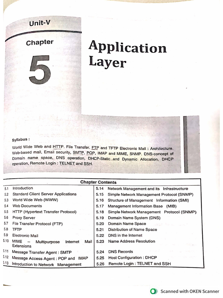 ACN unit 5 book | PDF