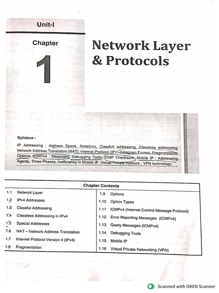 ACN Unit 1 Book | PDF