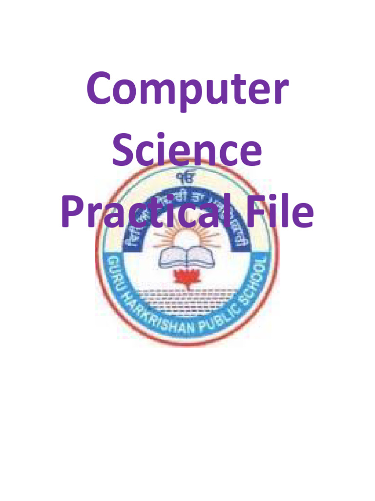 Pracfile Program Index XII-A 2023-24 | PDF | Parameter (Computer Programming) | Text File