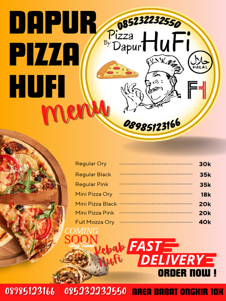 Dapur Pizza HuFi | PDF