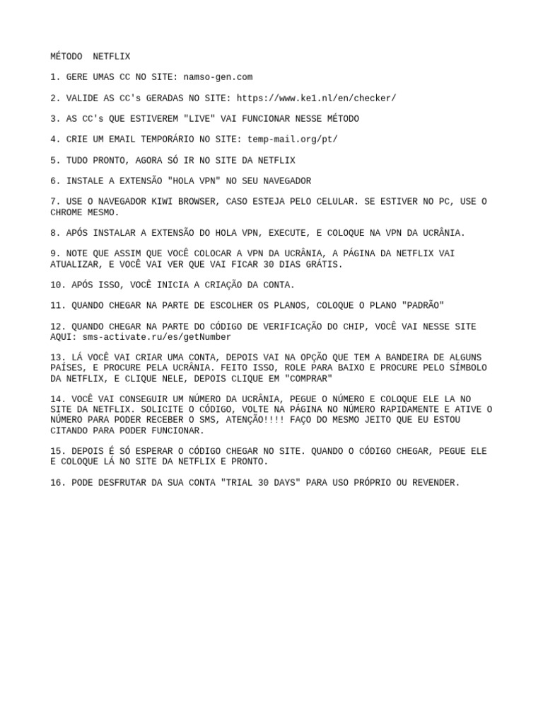 MÉTODO NETFLIX | PDF