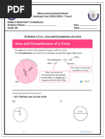 Grade 8 Ratio Worksheet With Answers | PDF | Ratio