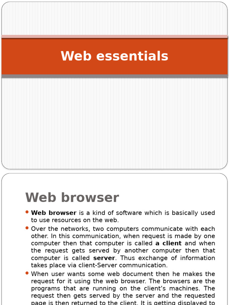 Web Browsers: A User's Guide | PDF | World Wide Web | Internet & Web