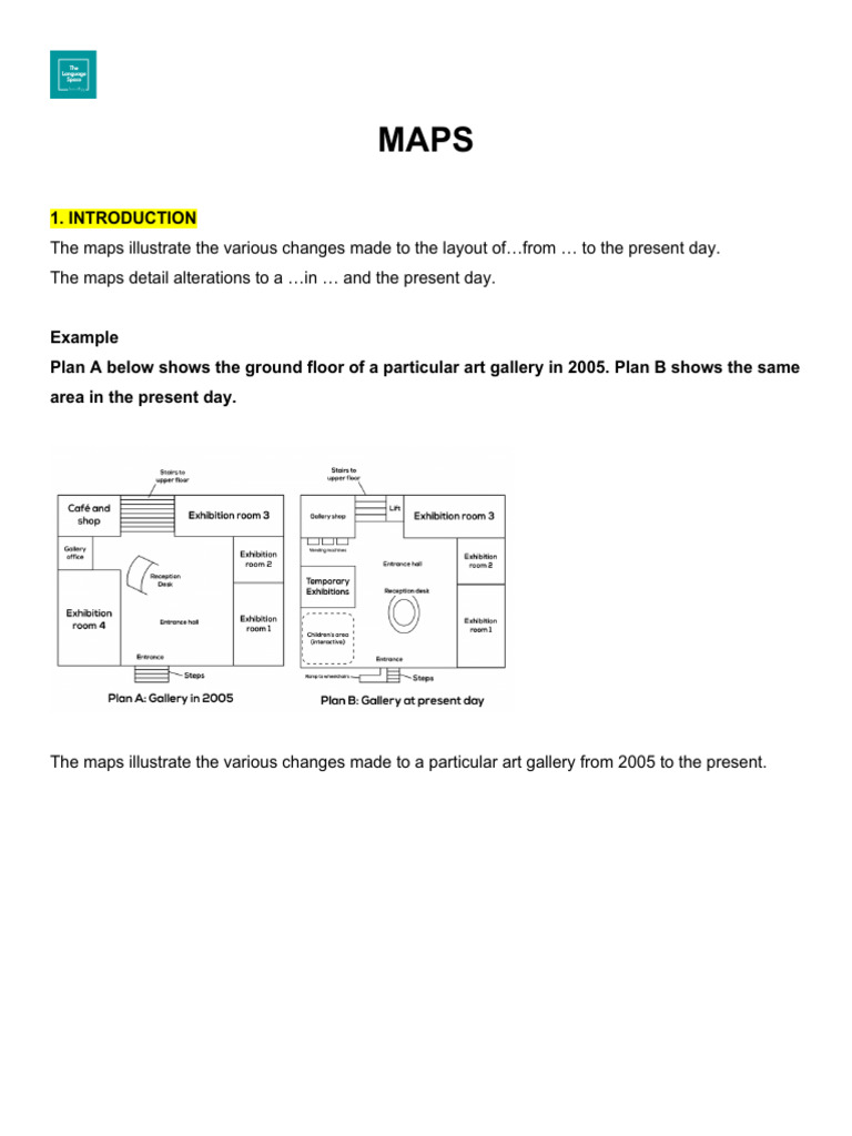 Maps - Student Handout | PDF | Buildings And Structures