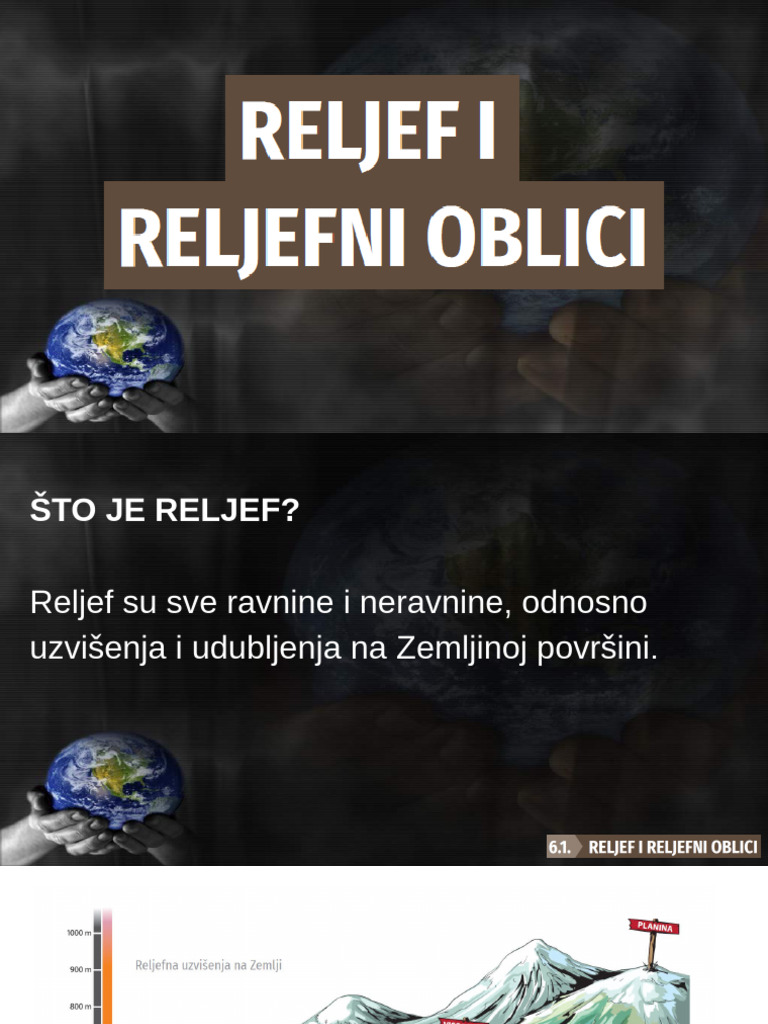 6.1. Reljef I Reljefni Oblici | PDF