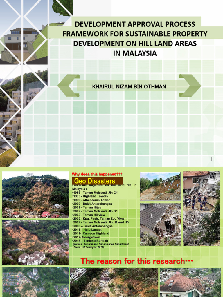 G2 Development Approval Process Framework Khairul Nizam Othman Amended | PDF | Survey ...