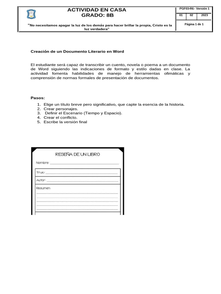 Actividad 8B | PDF