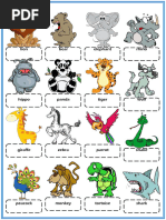Animals Chart | PDF
