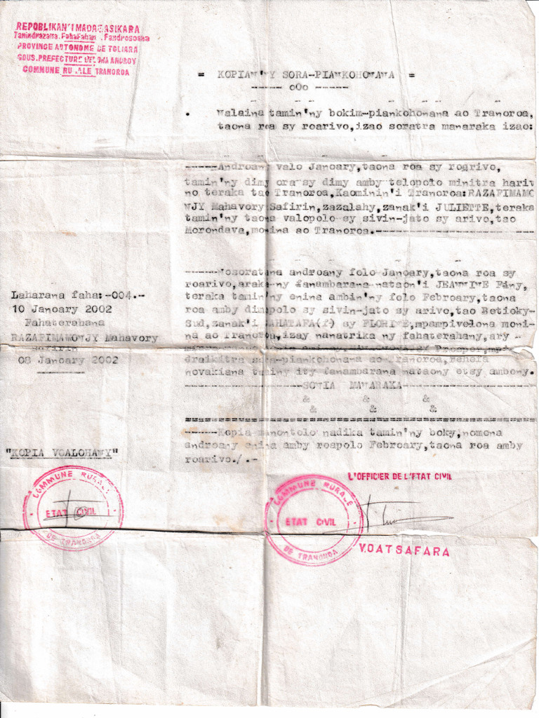 KOPIA BELOHA ANDROY | PDF