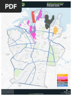 City of Melbourne Suburb and Postcode Boundary Map | PDF | Melbourne