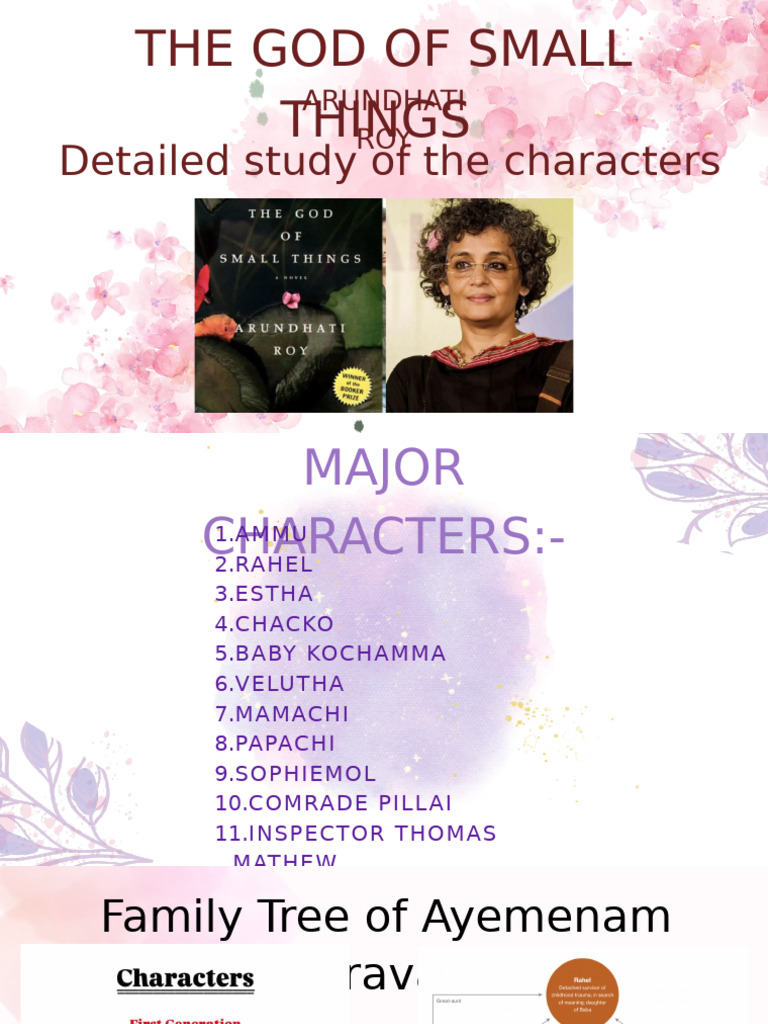 Detailed Stydy-The God of Small Things | PDF | Social Psychology