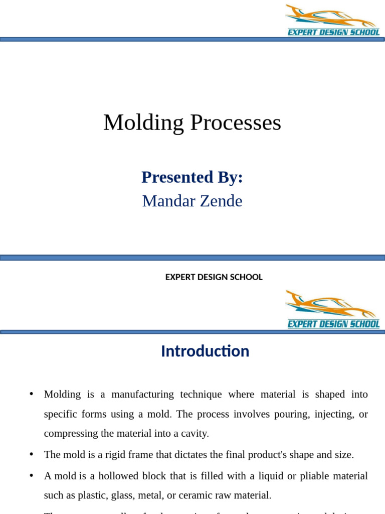 Overview of Molding Processes in Manufacturing | PDF | Mechanical ...