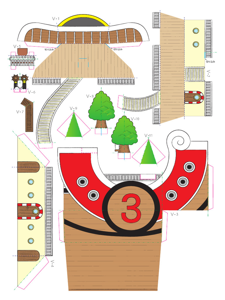 Barco Thousand Sunny Ship 3 | PDF