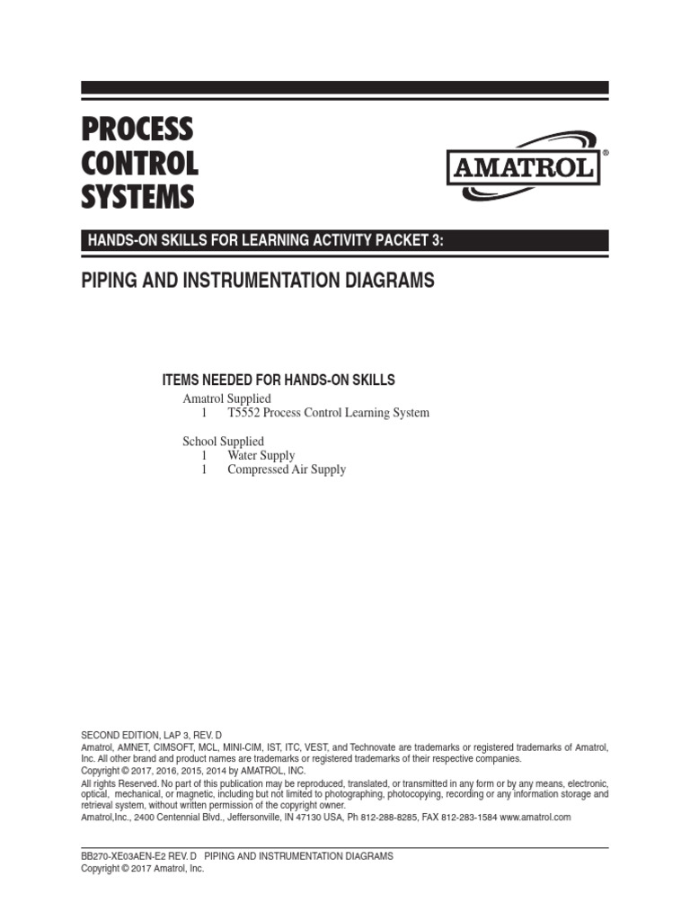 LAP4 T5552 Flow-Level P&ID | PDF | Instrumentation | Valve