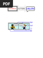 Comic Vocabulary: Key Definitions | PDF | Cartooning | Written ...