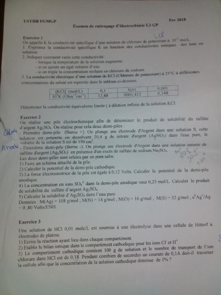 Rattrapage Ecc 2018 | PDF