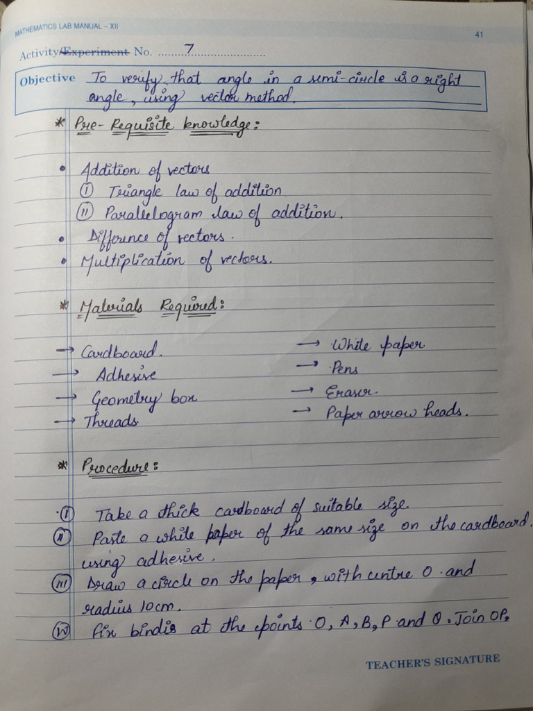 Class 7 Maths Activity Manual | PDF