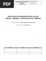 Protocolo Interno de Prevención y Erradicación de La Discriminación | PDF | Violencia ...
