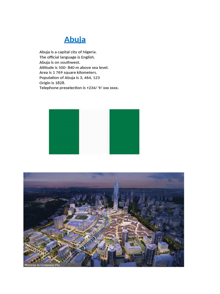 Abuja | PDF