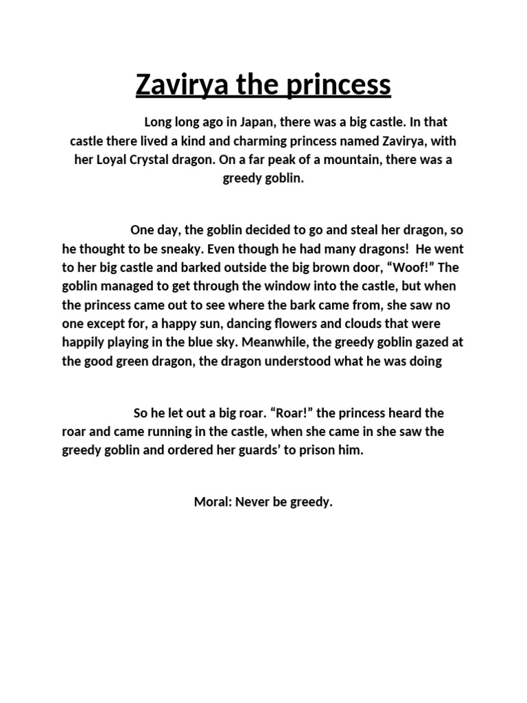 Zavirya The Princess | PDF