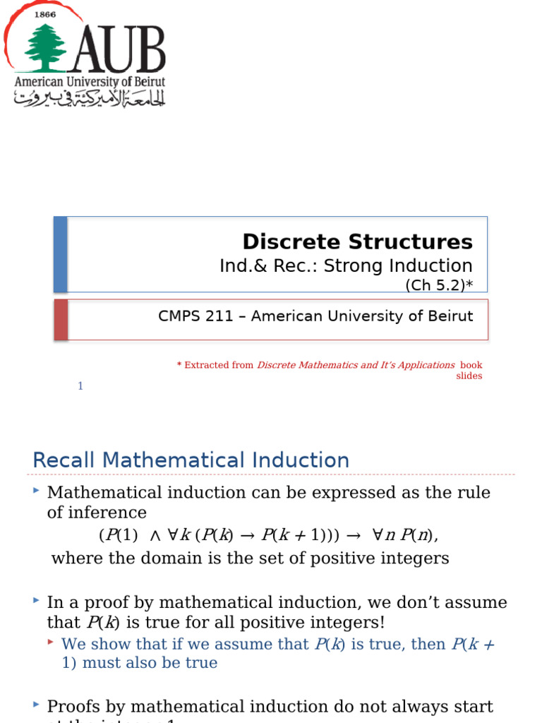 15-Strong Induction | PDF | Logic | Metalogic