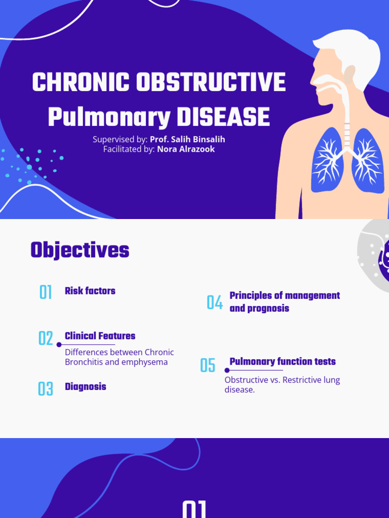 Chronic Obstructive Disease by Slidesgo | PDF | Chronic Obstructive ...