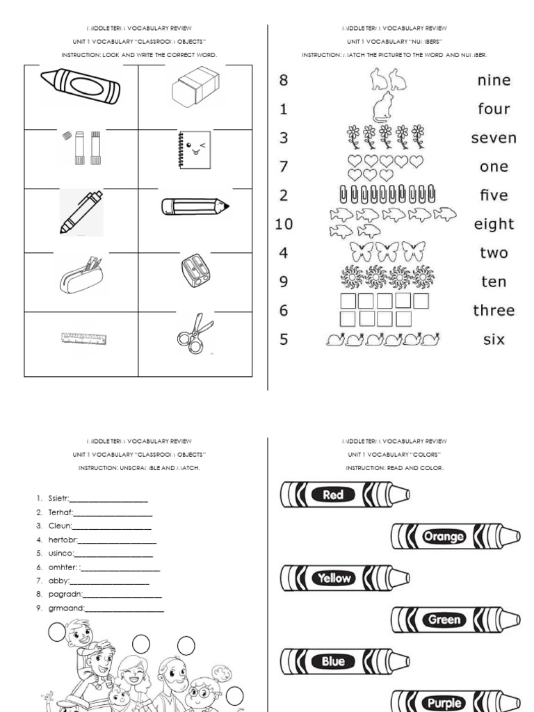 MIDDLETERMVOCABULARYREVIEW-14012025032821 | PDF