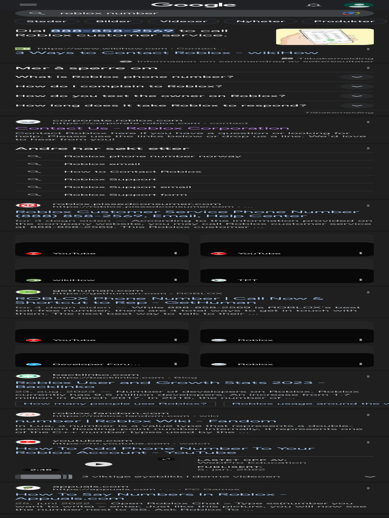 Roblox Number - Google-Søk | PDF | Cyberspace | Collective Intelligence