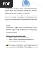 Comprendre l'Antibiogramme en 2023 | PDF | Maladies et troubles ...