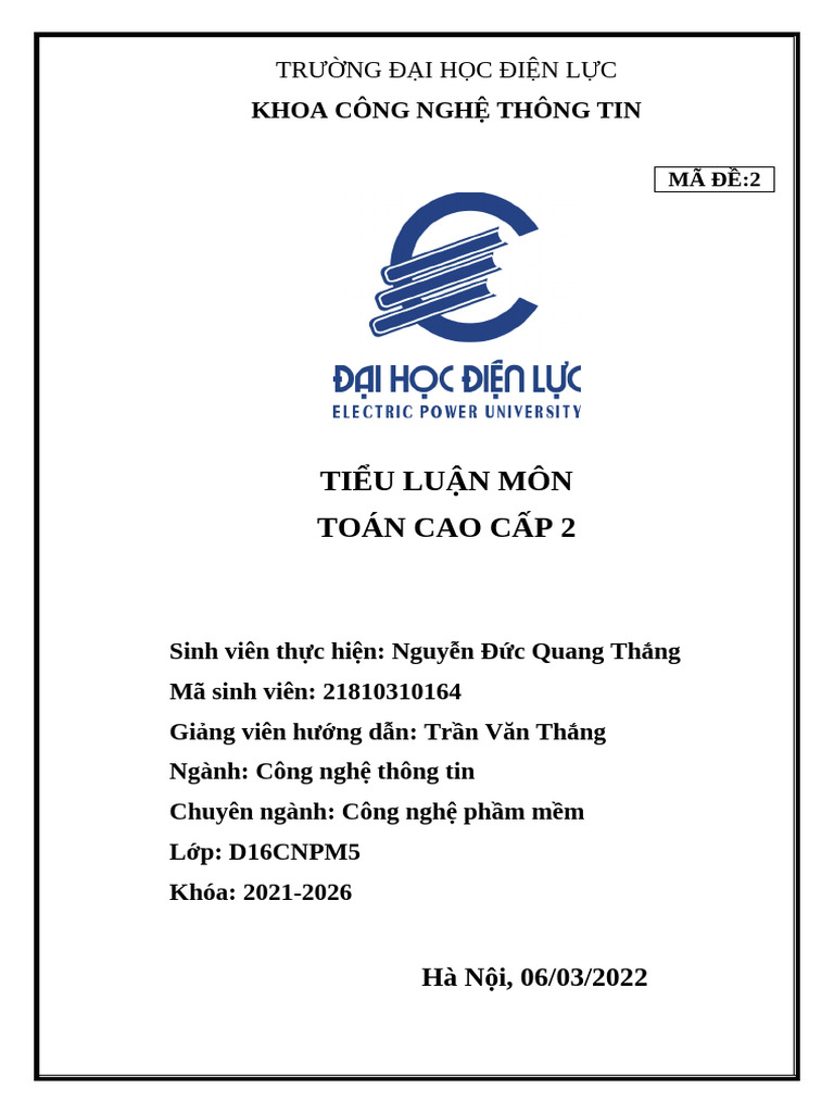 Bản Sao Bìa Toán cc2 | PDF