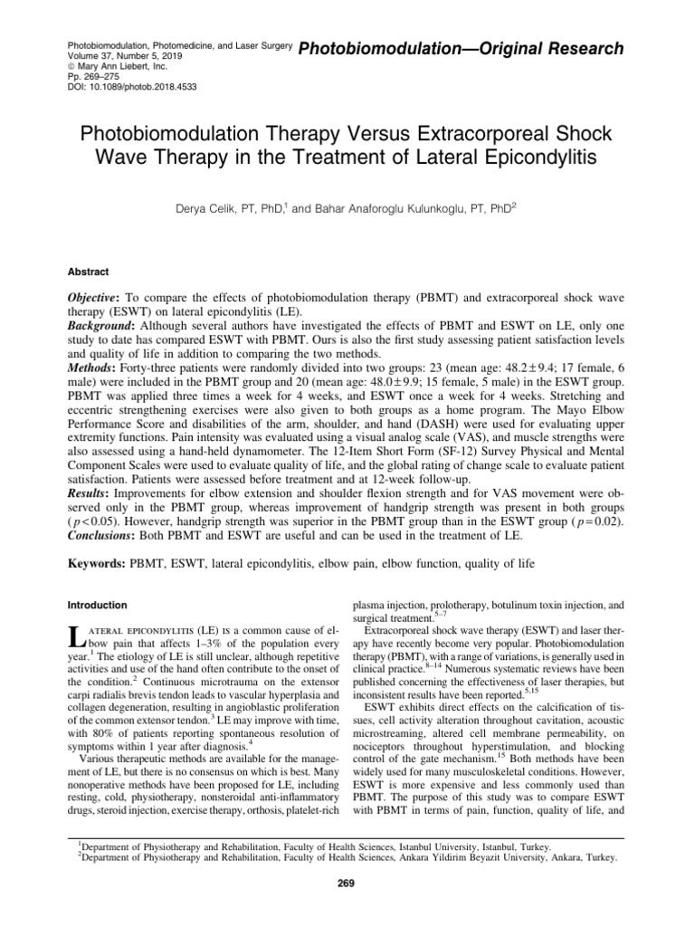 10.1089@photob.2018.4533 | PDF | Clinical Medicine | Diseases And Disorders
