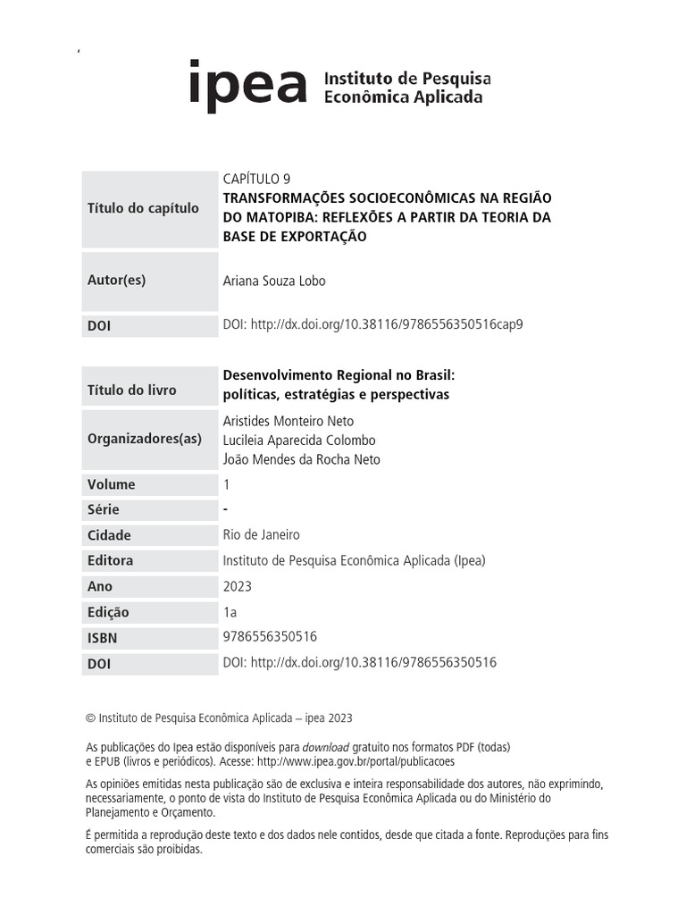 Desenvolvimento - Cap9 (1) - 250116 - 195917 | PDF | Economia | Agricultura