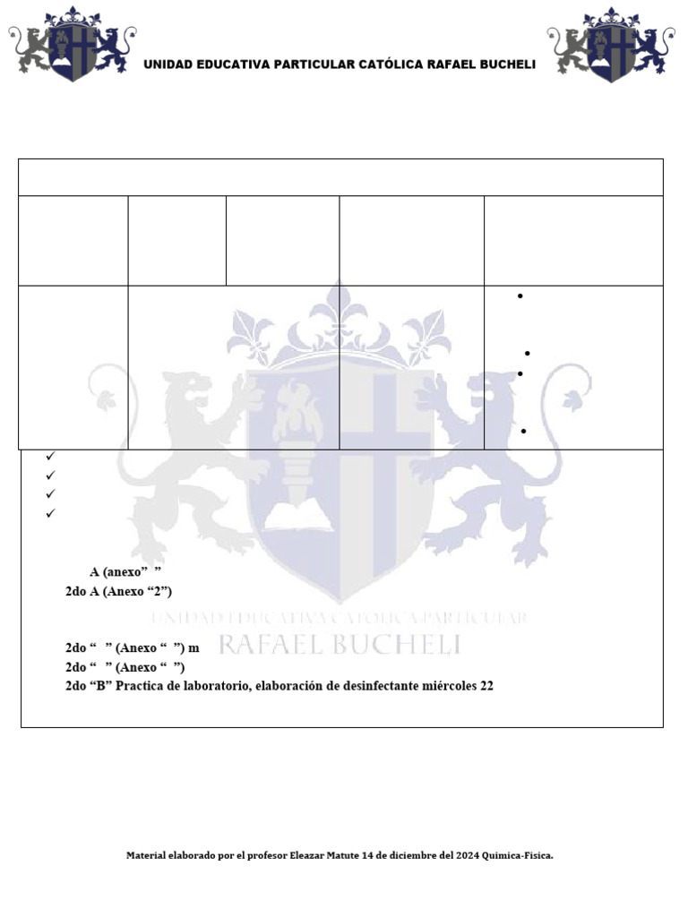 Fichas Soluciones 2do Bgu Del 20 Al 24 | PDF | Concentración | Ácido clorhídrico