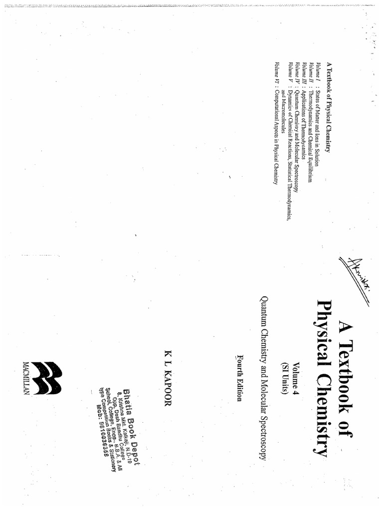 Physical Chemistry | PDF