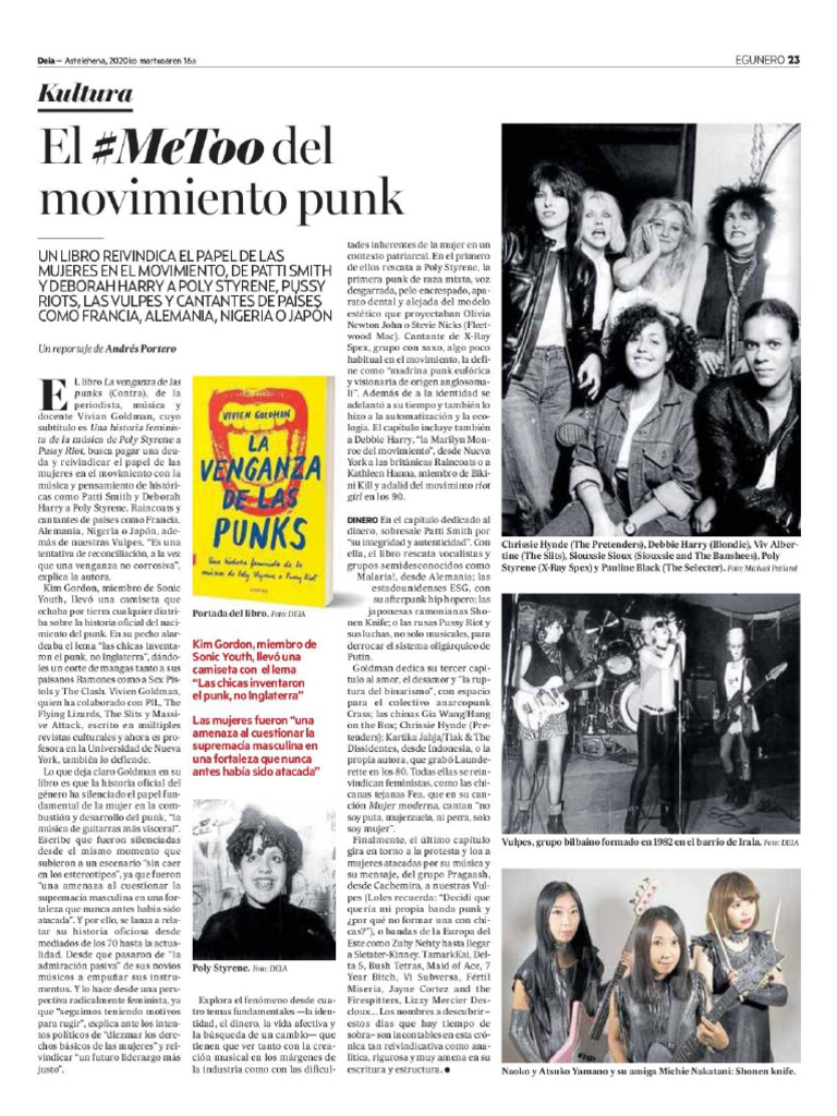 La Venganza de Las Punks | PDF