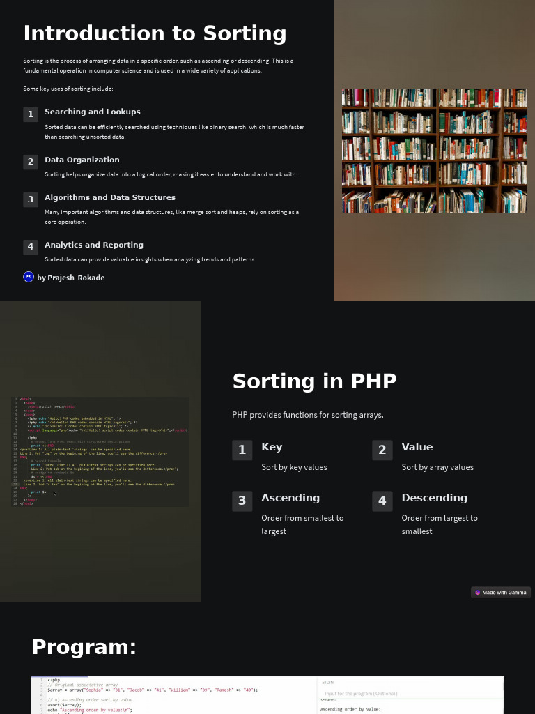Introduction to Sorting | PDF | Data | Computing