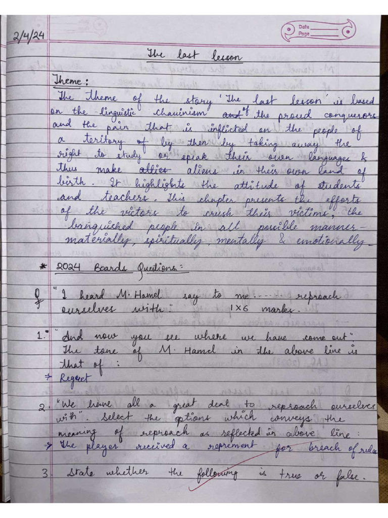 class 12 cbse english imp quetions | PDF