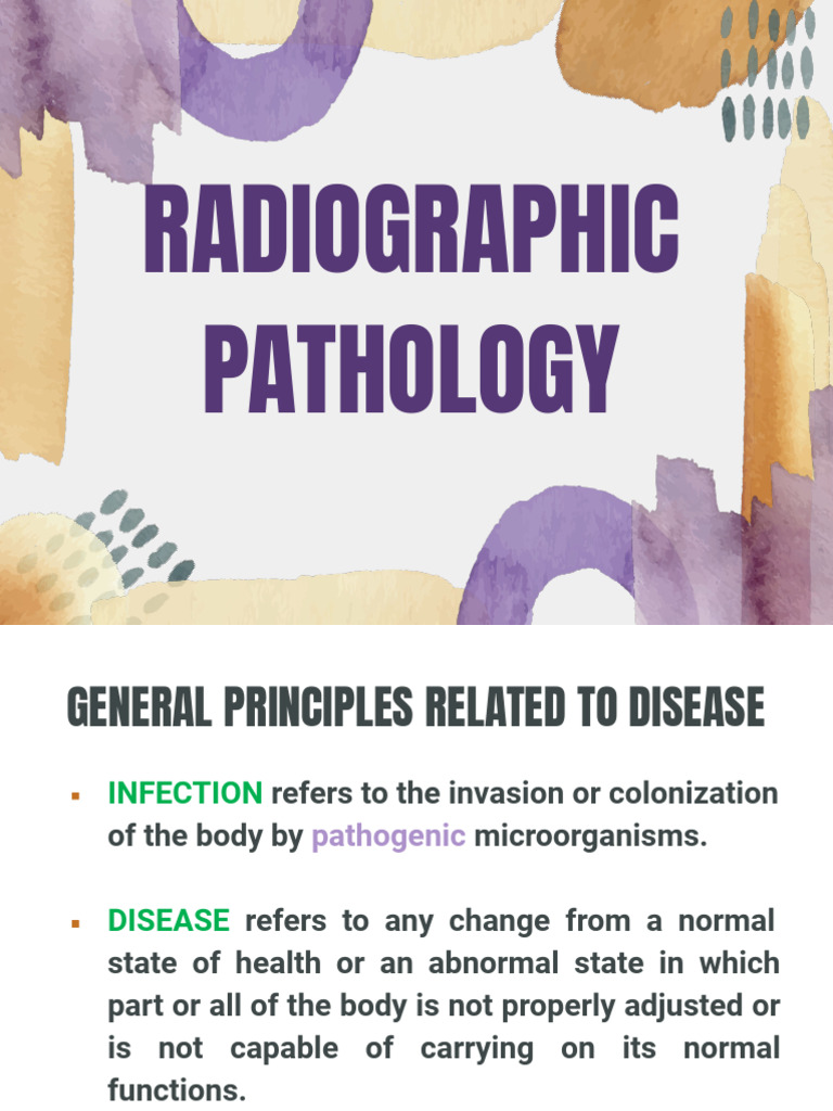 Radiologic Pathology - Maam Kaye | PDF | Inflammation | Infection