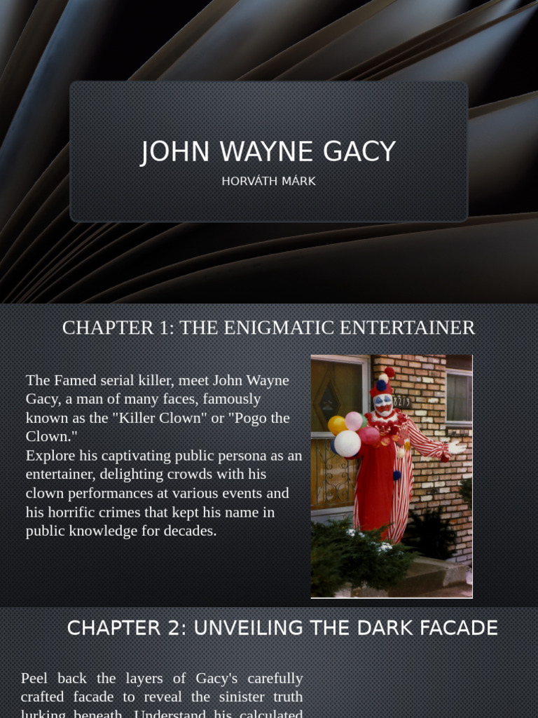 John Wayne Gacy Horvath Mark | PDF