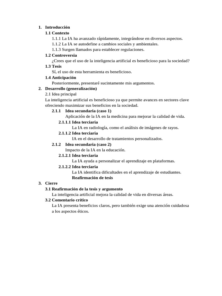 ESQUEMA | PDF | Inteligencia artificial | Inteligencia (IA) y semántica