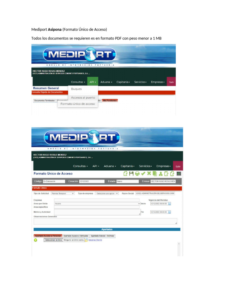 Mediport CFE | PDF