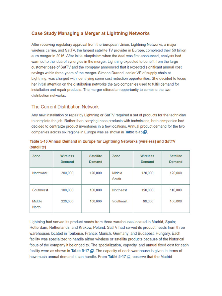 Lightning Networks Case Study | PDF