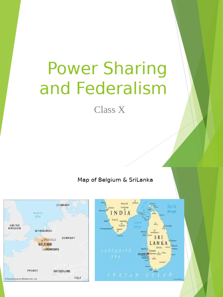 Power Sharing and Federalism | PDF | Government