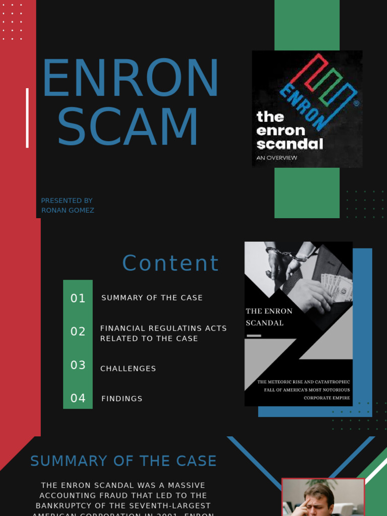 Enron Scam | PDF | Enron | Accounting