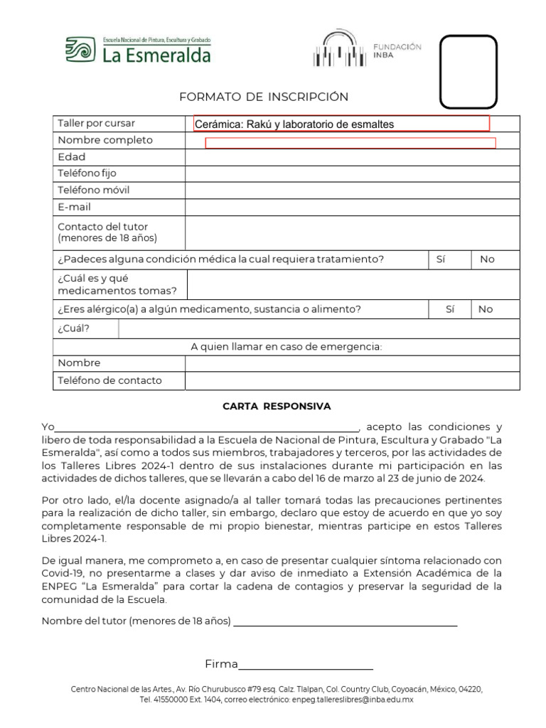 Formato Personal1 | PDF